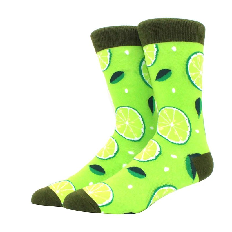 Lime Themed Crazy Socks – Crazy Sock Thursdays