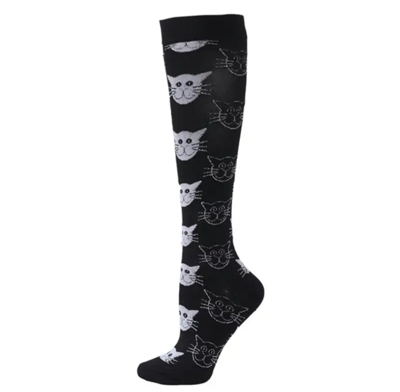 Cat High Compression Socks – Crazy Sock Thursdays