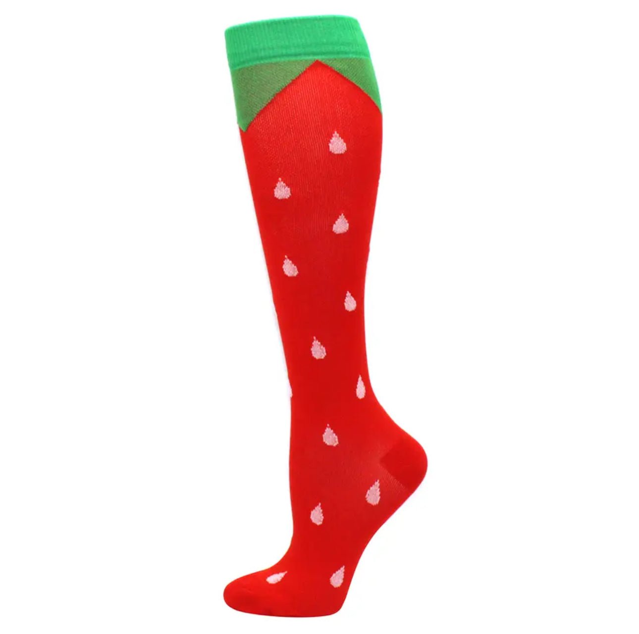 Strawberry Crazy High Compression Socks – Crazy Sock Thursdays